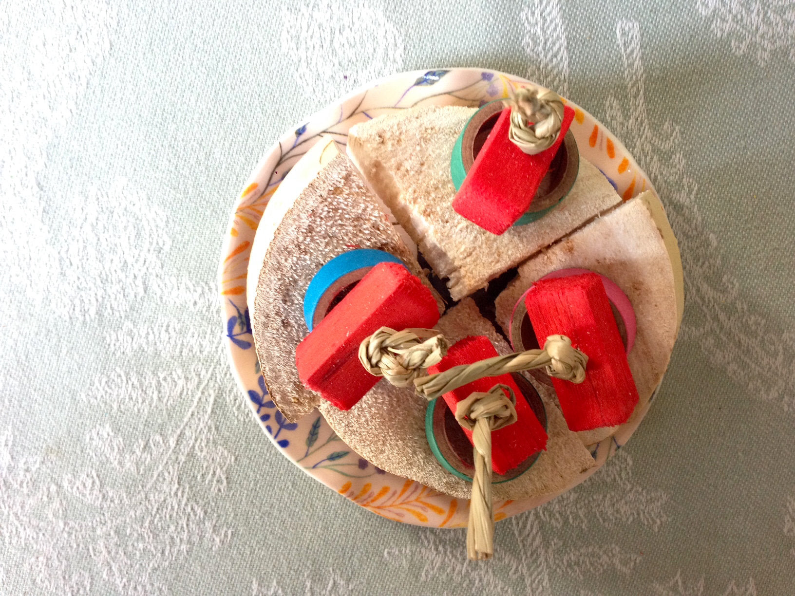 Chin 'Cheesecake' - 4 slices (the whole cake!) - Chinchilla/Rat/Degu ...